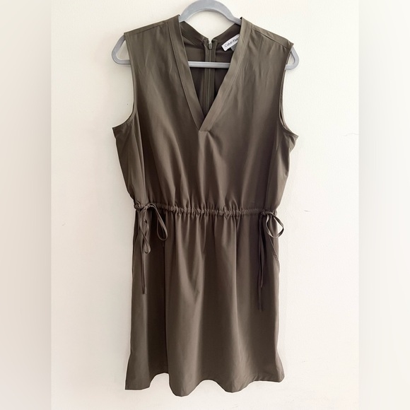 Calvin Klein | Dresses | Calvin Klein Cinched Waist Dress | Poshmark